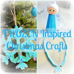 Elsa and Frozen Christmas craft – Recycled Crafts