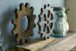 How to make faux giant gears – Recycled Crafts
