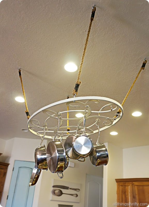 7 DIY Pot Racks from Recycled Items – Recycled Crafts