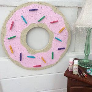 How to make a sprinkle donut bulletin board – Recycled Crafts