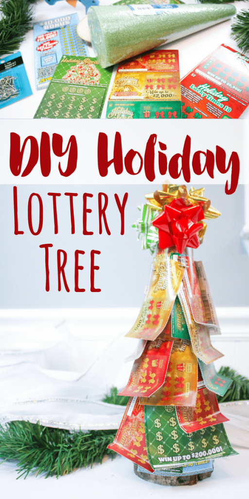 How to make a lottery ticket Christmas tree – Recycled Crafts