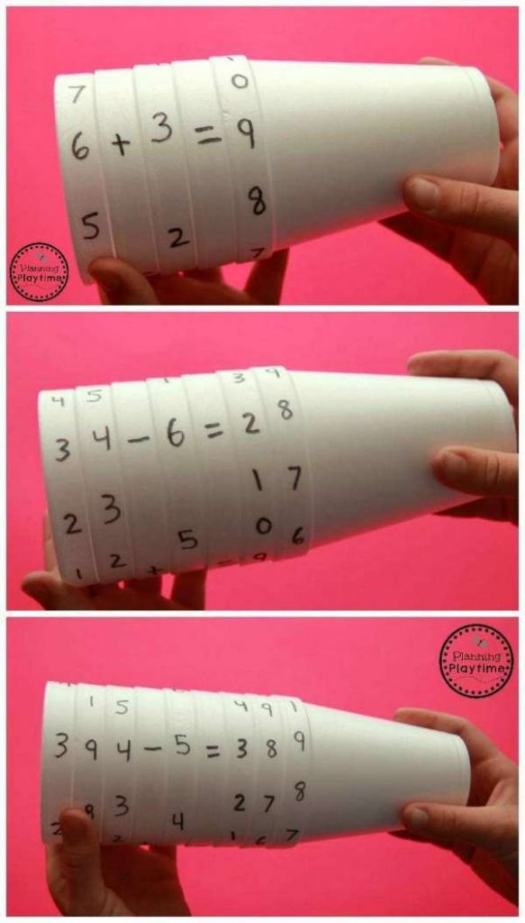 Recycled Styrofoam cups make a fun math teaching tool – Recycled Crafts