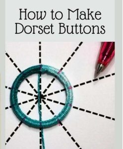 How to make buttons with thread – Recycled Crafts