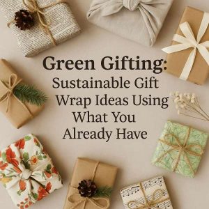 Green Gifting: Sustainable Gift Wrap Ideas Using What You Already Have ...