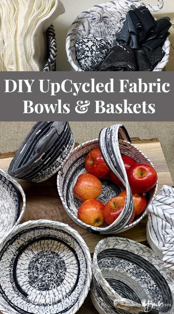 DIY Upcycled Fabric Bowls and Baskets: A Fun and Functional Craft ...